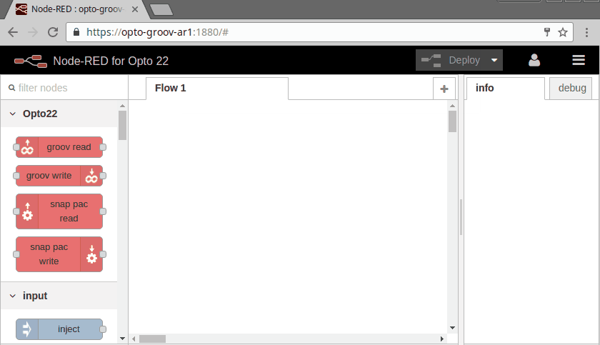 groov View Nodes - Introduction | Opto 22 Developer