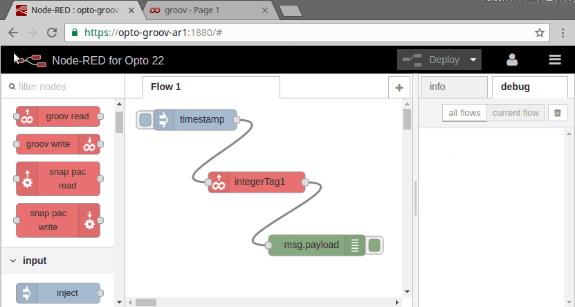 Groov Read Node Introduction Opto 22 Developer 2316